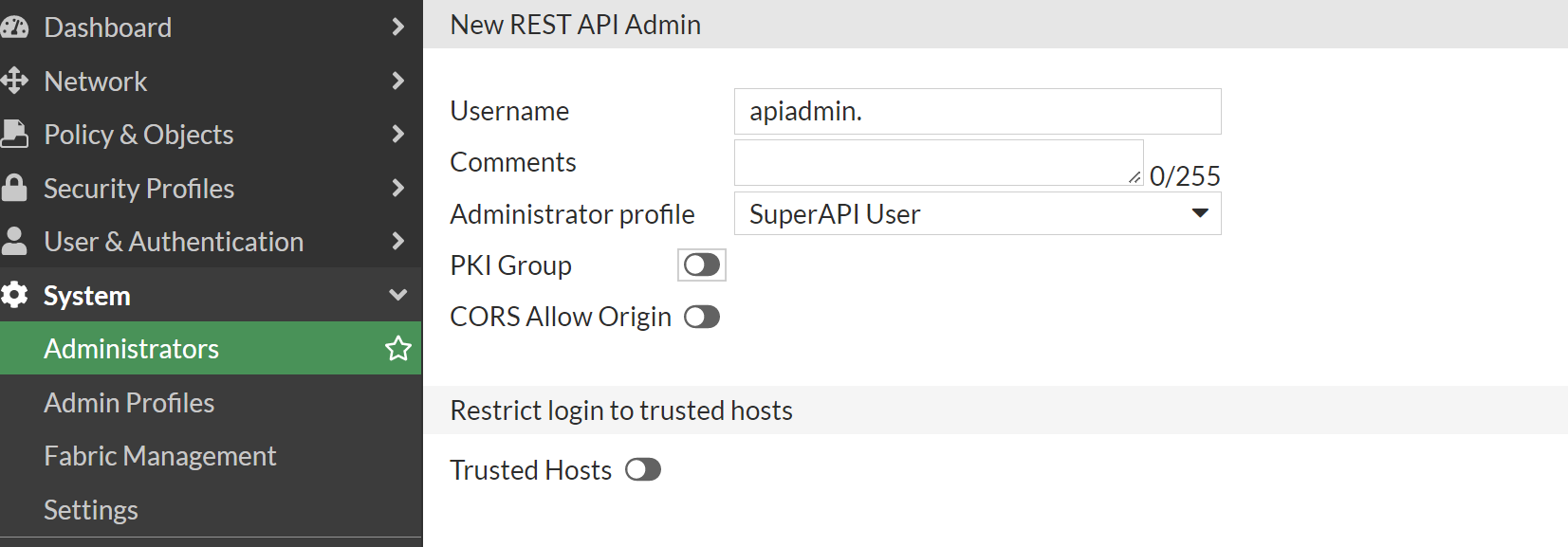 PowerShell: Backing up a FortiGate via its API in PowerShell.