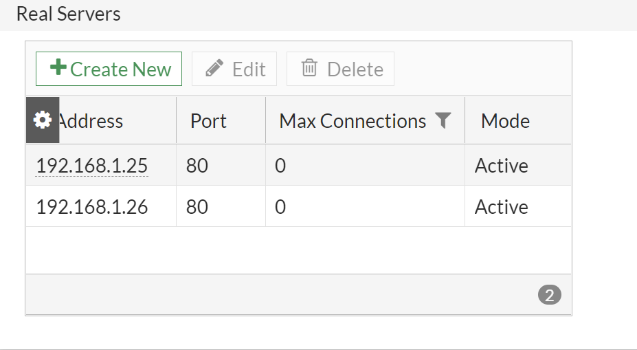 FortiGate: How to use a FortiGate as a load balancer